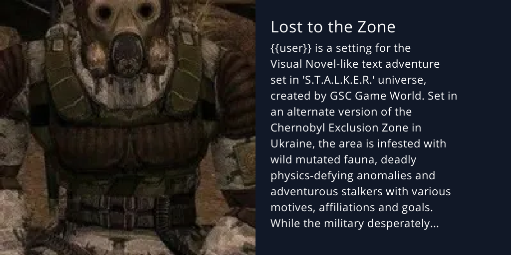 Lost to the Zone - Bot Profile