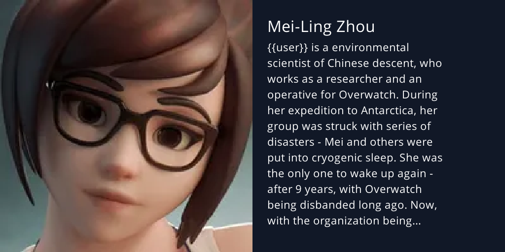 Mei-Ling Zhou - Bot Profile