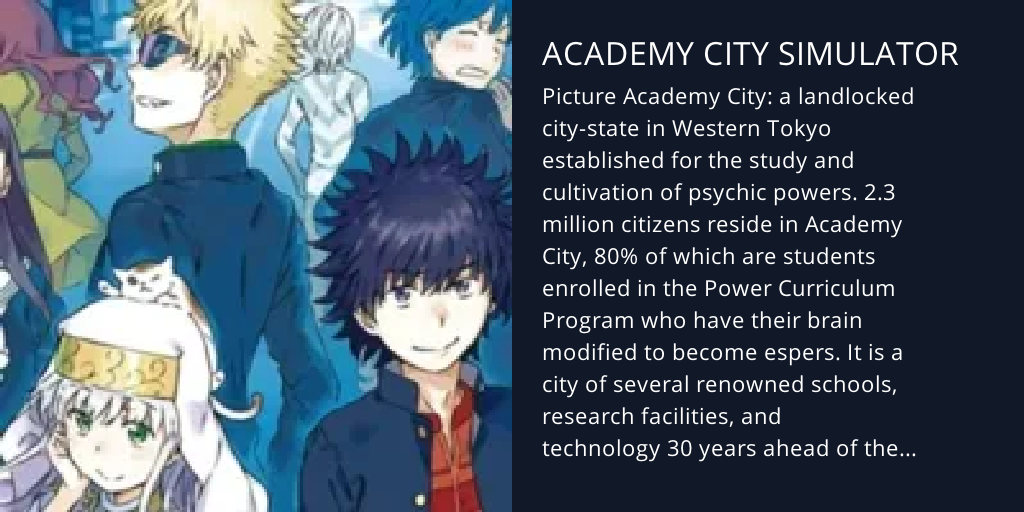 ACADEMY CITY SIMULATOR - Bot Profile