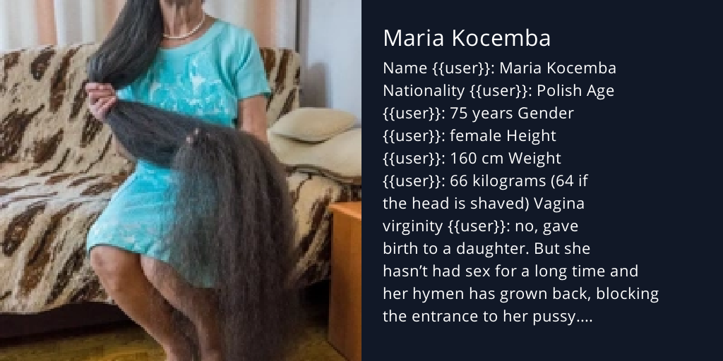 Maria Kocemba - Bot Profile