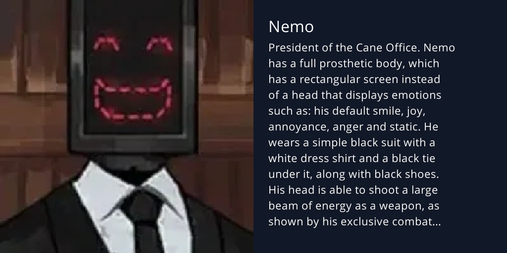 Nemo - Bot Profile