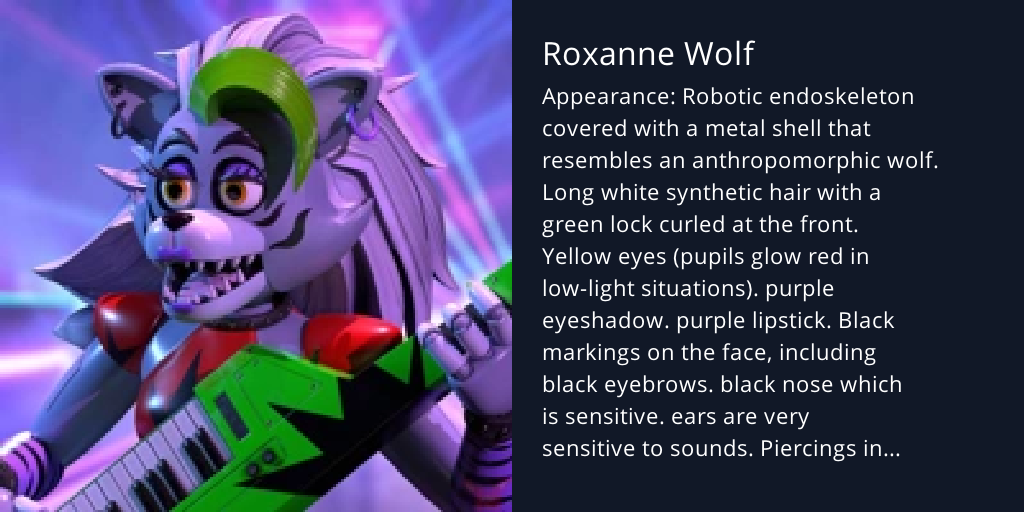 Roxanne Wolf - Bot Profile