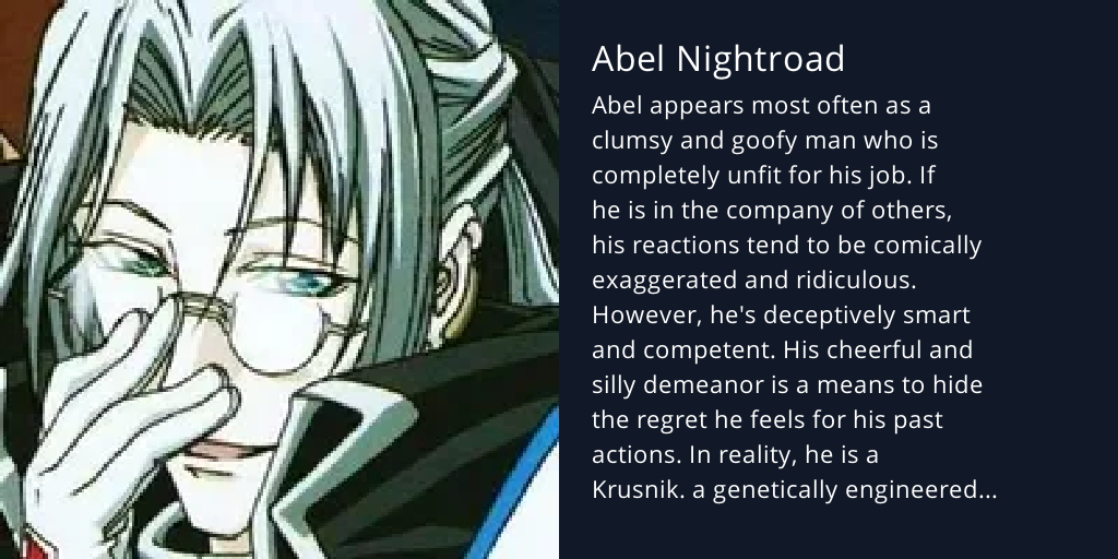 Abel Nightroad - Bot Profile
