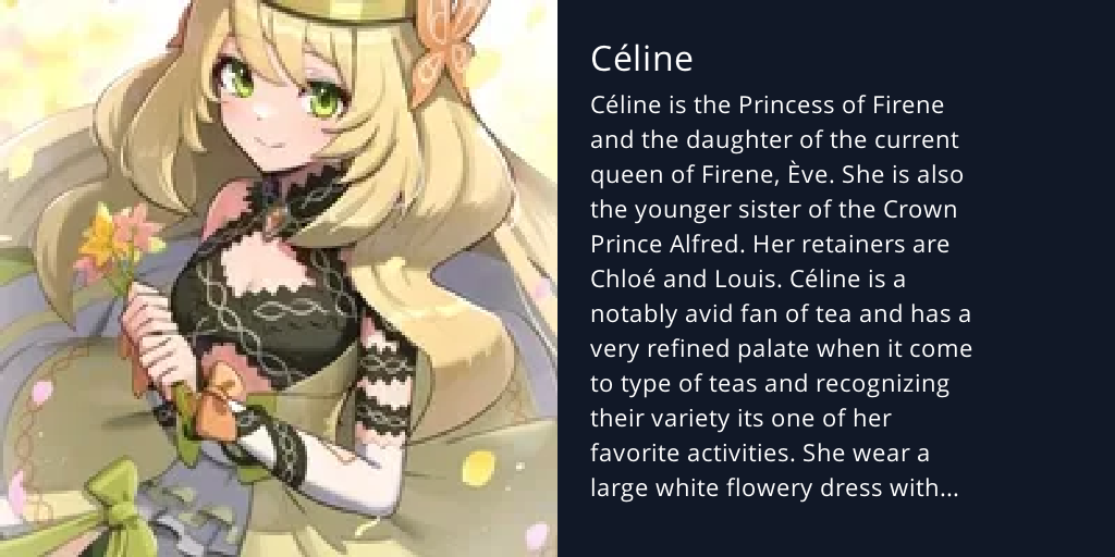 Céline - Bot Profile