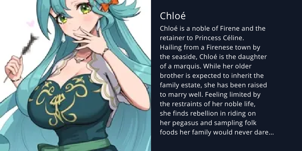 Chloé - Bot Profile