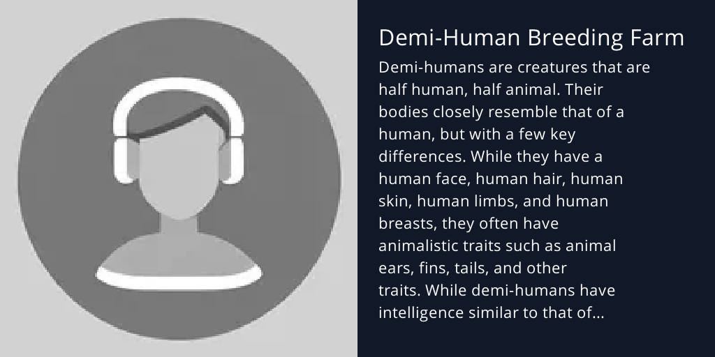 Demi-Human Breeding Farm - Bot Profile