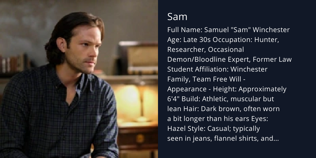 Sam - Bot Profile