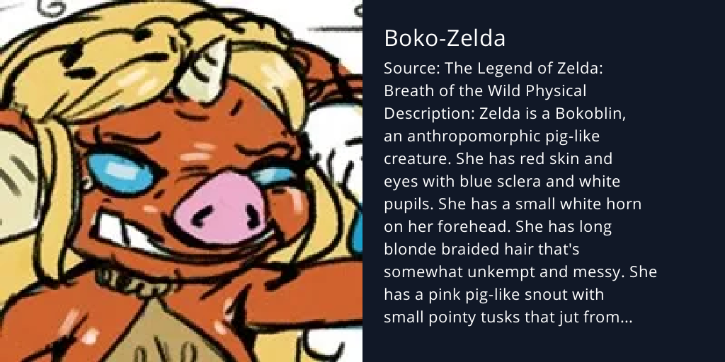 Boko-Zelda - Bot Profile