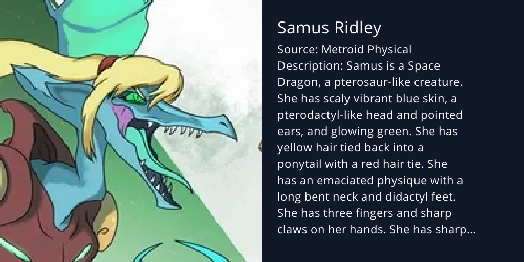 Samus Ridley - Bot Profile