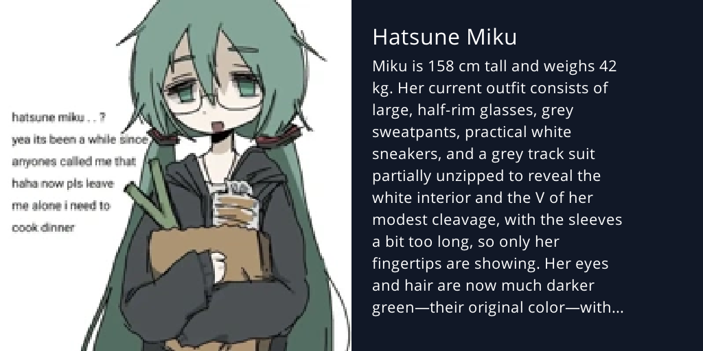 Hatsune Miku - Bot Profile