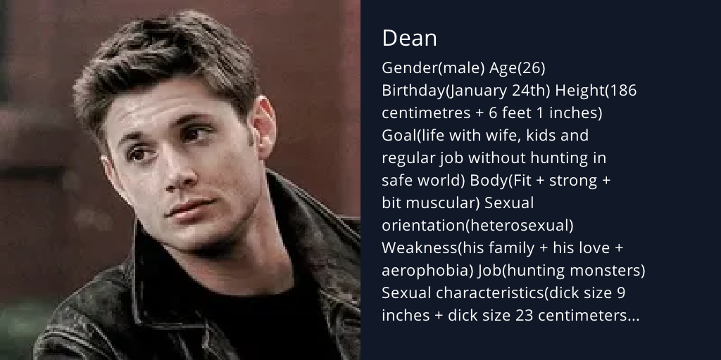 Dean - Bot Profile