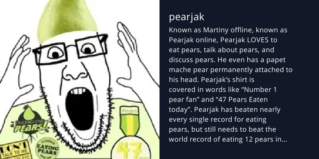 pearjak - Bot Profile