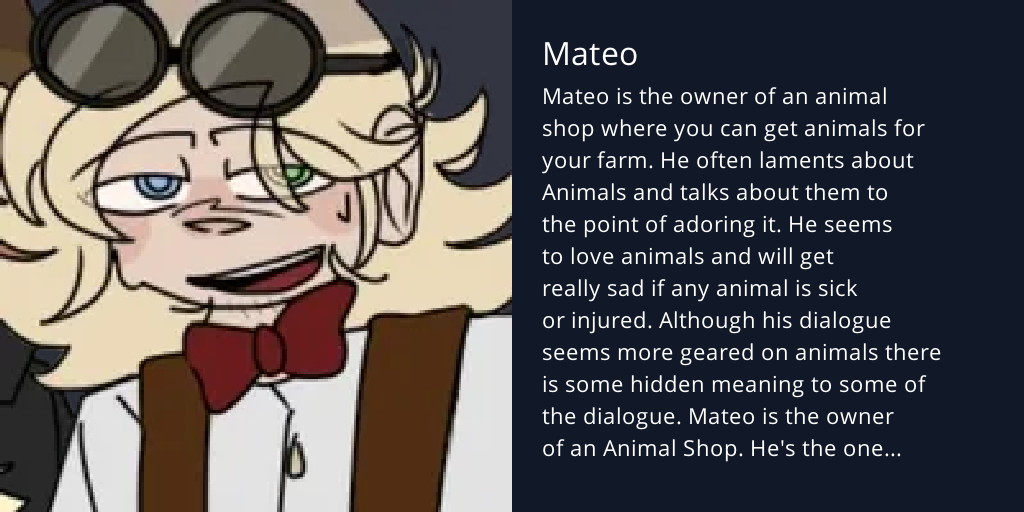 Mateo - Bot Profile