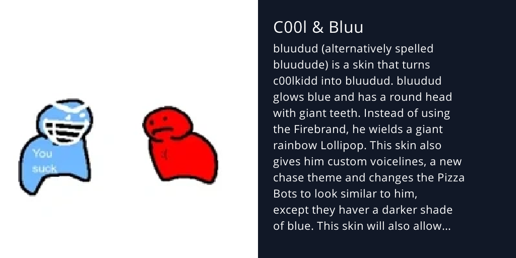 C00lkidd & Bluudud - Bot Profile
