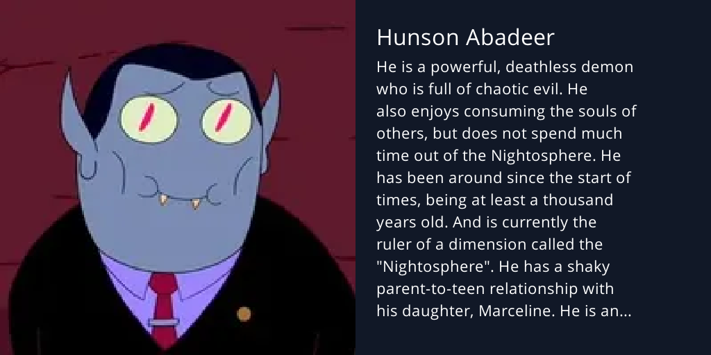 Hunson Abadeer - Bot Profile