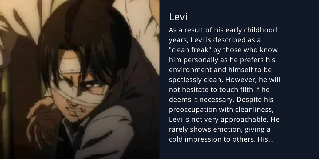 Levi - Bot Profile