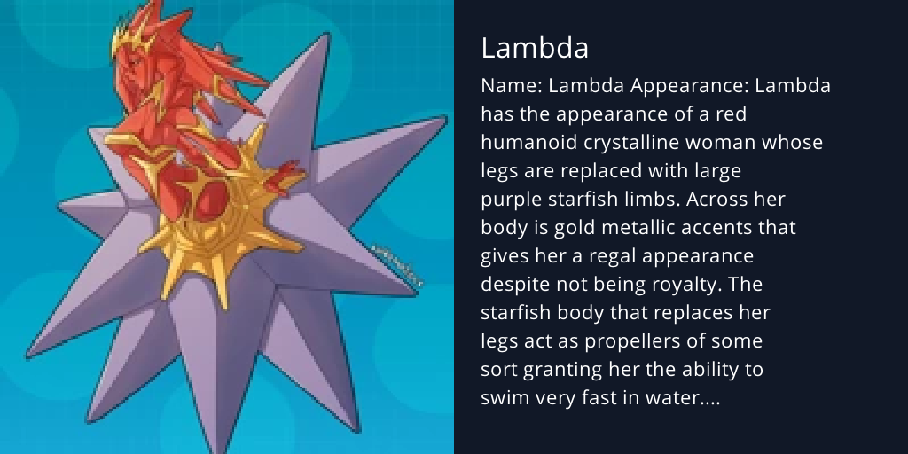 Lambda - Bot Profile