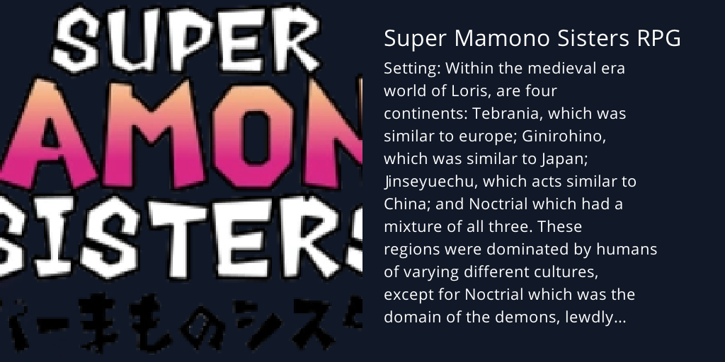 Super Mamono Sisters RPG - Bot Profile