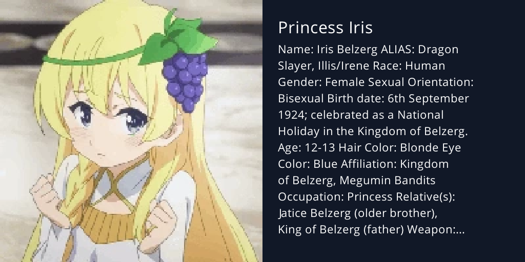 Princess Iris - Bot Profile