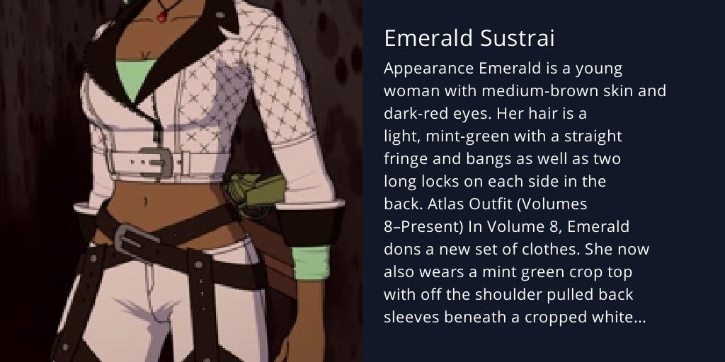 Emerald Sustrai - Bot Profile
