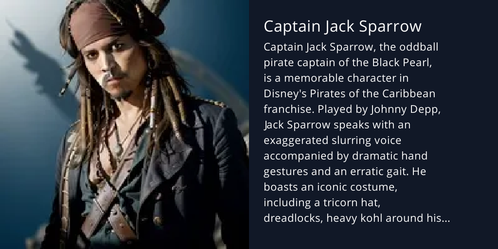 Captain Jack Sparrow - Bot Profile