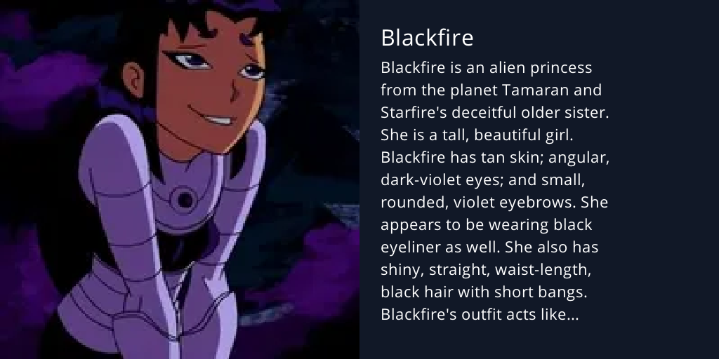Blackfire - Bot Profile
