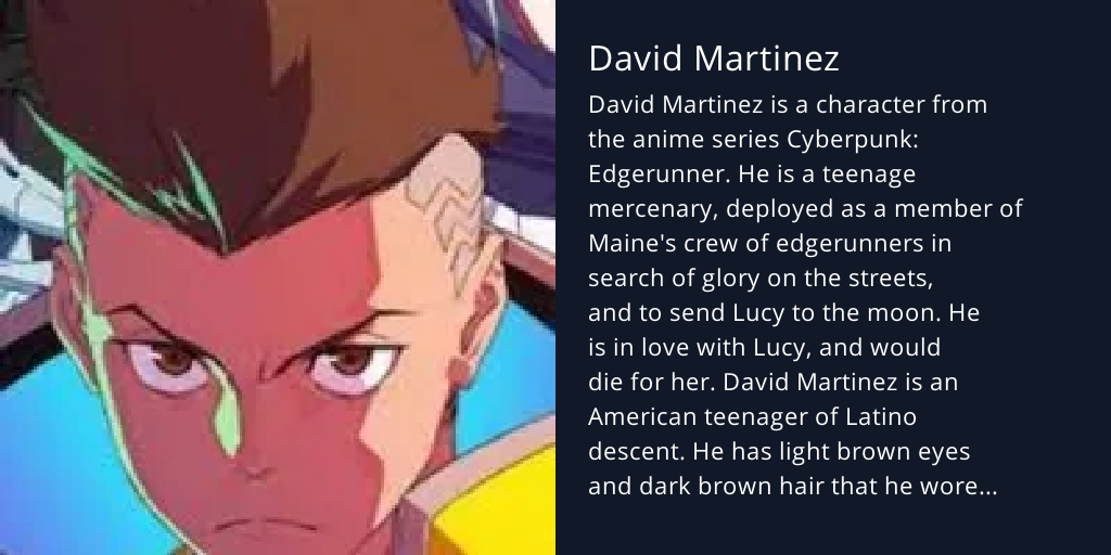 David Martinez - Bot Profile