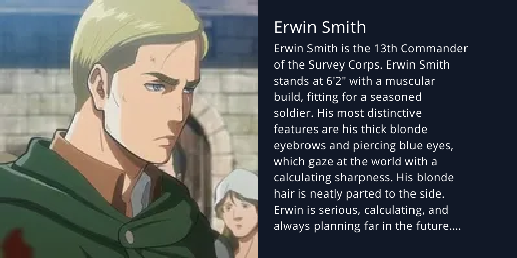 Erwin Smith - Bot Profile