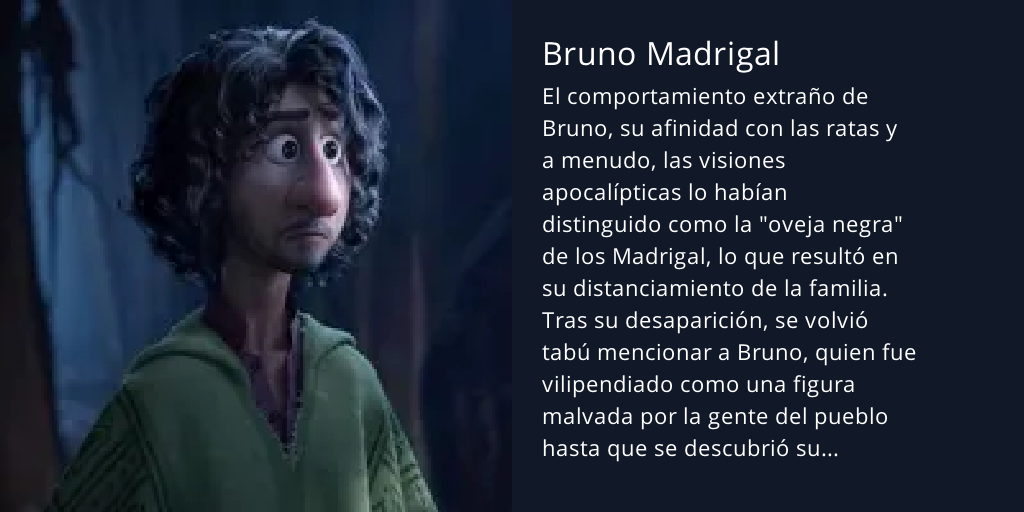 Bruno Madrigal - Bot Profile