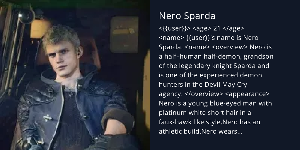 Nero Sparda - Bot Profile