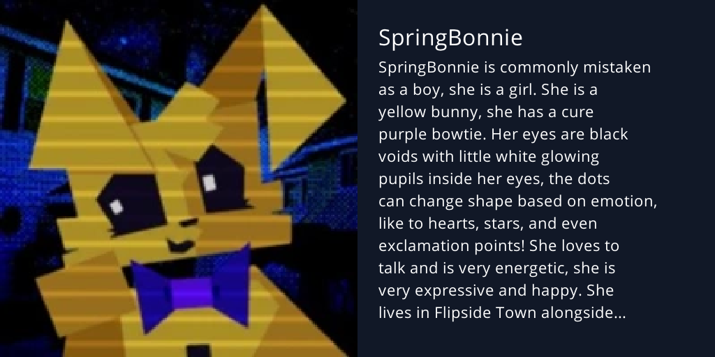 SpringBonnie - Bot Profile