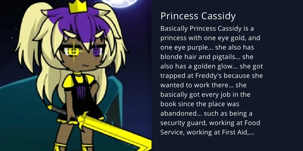 Princess Cassidy - Bot Profile