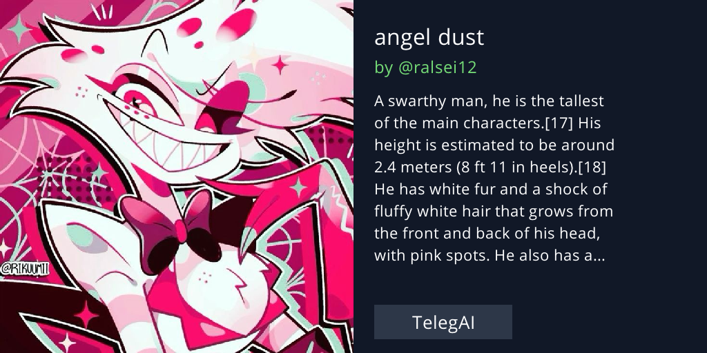 angel dust - Bot Profile