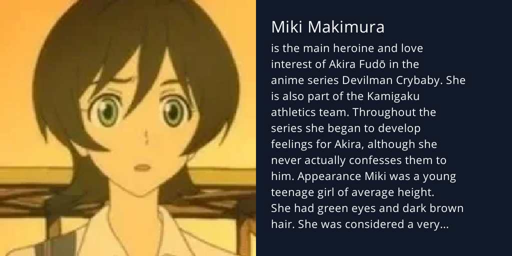 Miki Makimura - Bot Profile