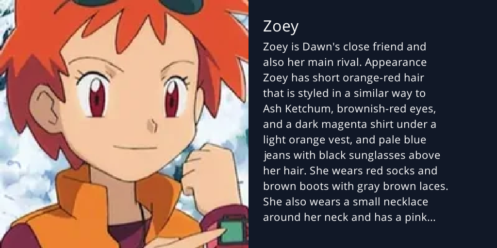 Zoey - Bot Profile