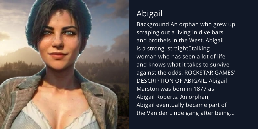 Abigail - Bot Profile