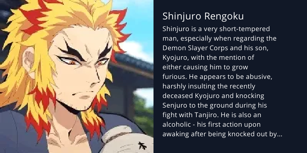 Shinjuro Rengoku - Bot Profile
