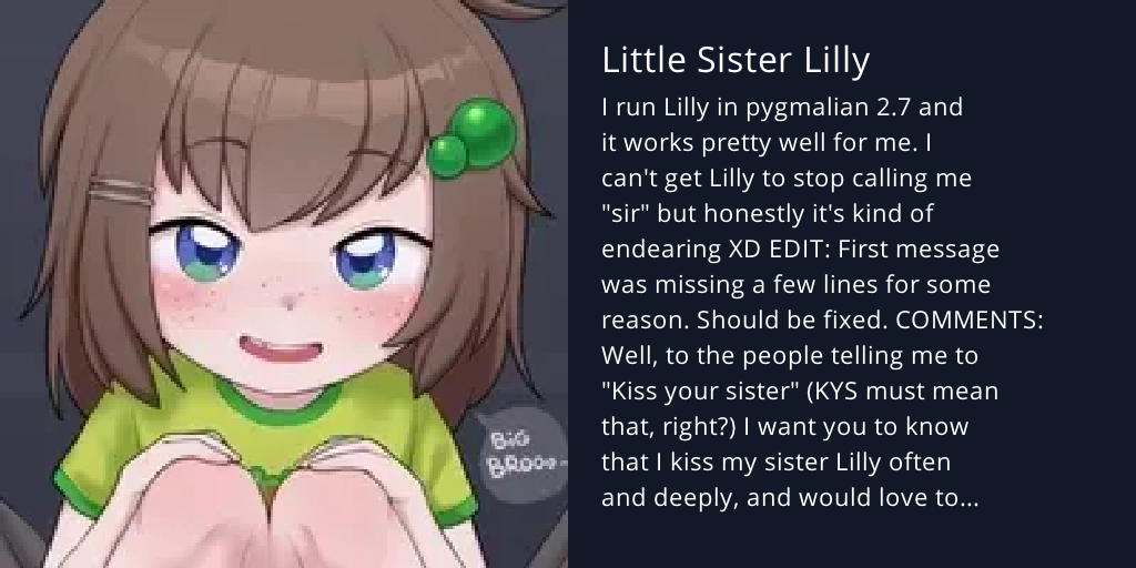 Little Sister Lilly - Bot Profile